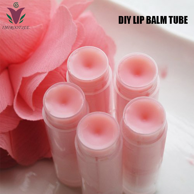 Freeship 24pcs Lot 5ml Empty Lip Balm Containers With 6 Colors Plastic